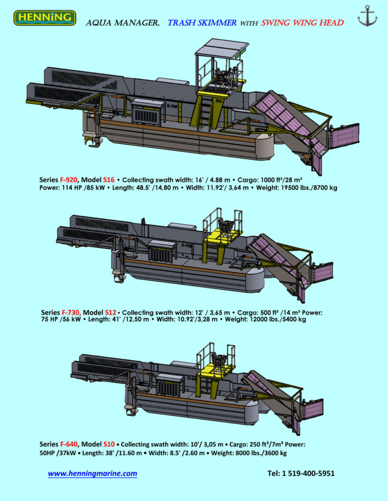 Specifications – Aquatic Management Systems – Henning Marine